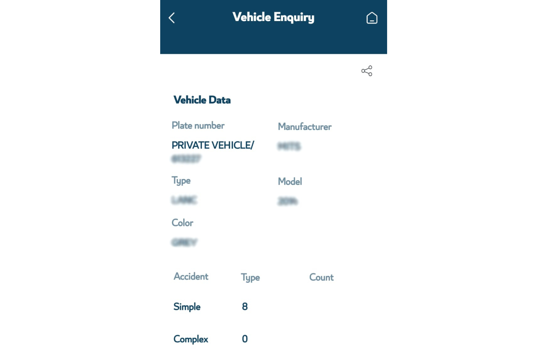 ILoveQatar.net | How to check vehicle accident history on the new ...