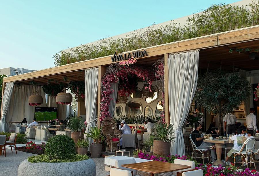 ILoveQatar.net | Restaurants offering cozy, heated outdoor seating in Qatar