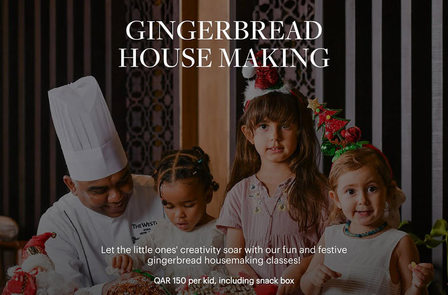 ILoveQatar.net | Festive gingerbread decoration experiences in Qatar