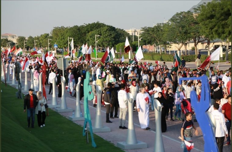 ILoveQatar.net | Expats in Qatar participate in Aspire Park Friendship ...