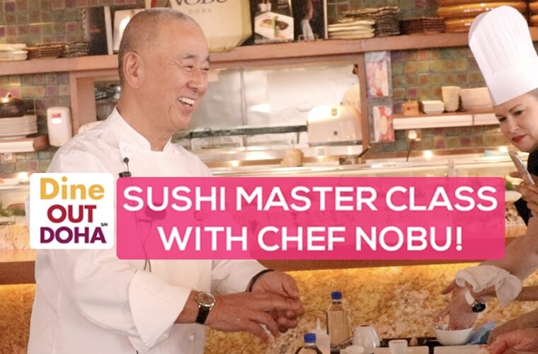 ILoveQatar.net | Sushi master-class with Chef Nobu in Qatar